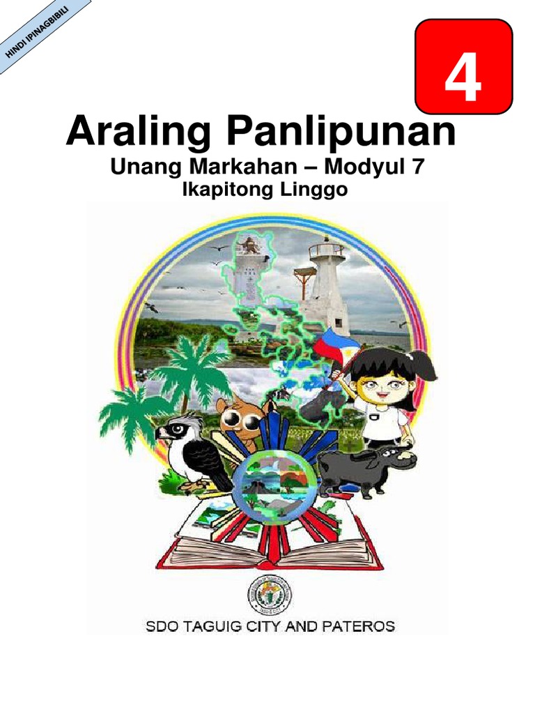 Araling Panlipunan: Unang Markahan - Modyul 7 | PDF