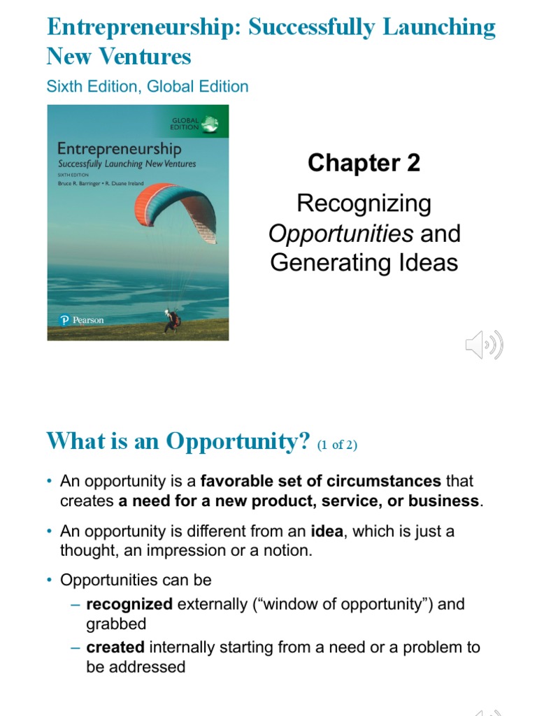 Opportunity Recognition | Download Free PDF | Brainstorming ...