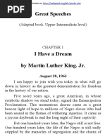 Martin Luther King, Jr. - I Have A Dream | PDF