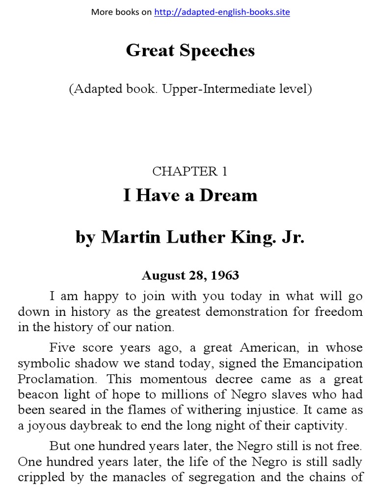 Great Speeches | PDF | Secession In The United States | Constitution