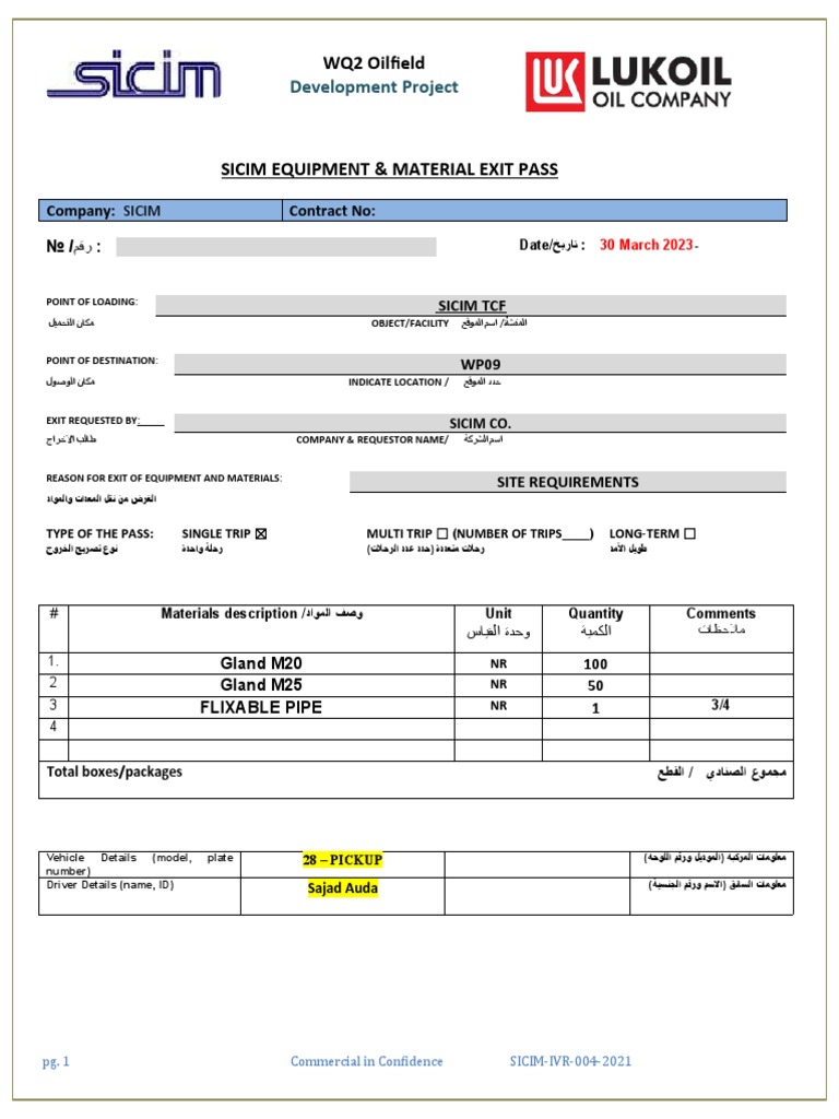 WQ2 Oilfield: Development Project | PDF