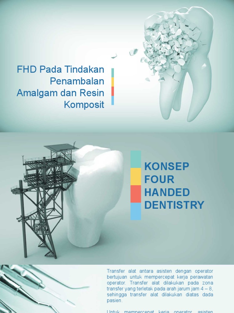 FHD Pada Tindakan Penambalan Amalgam Dan Resin Komposit | PDF