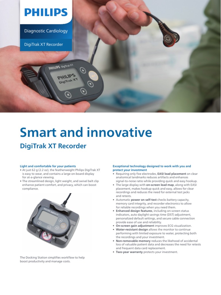 Philips Holter | Download Free PDF | Electrocardiography | Artificial ...