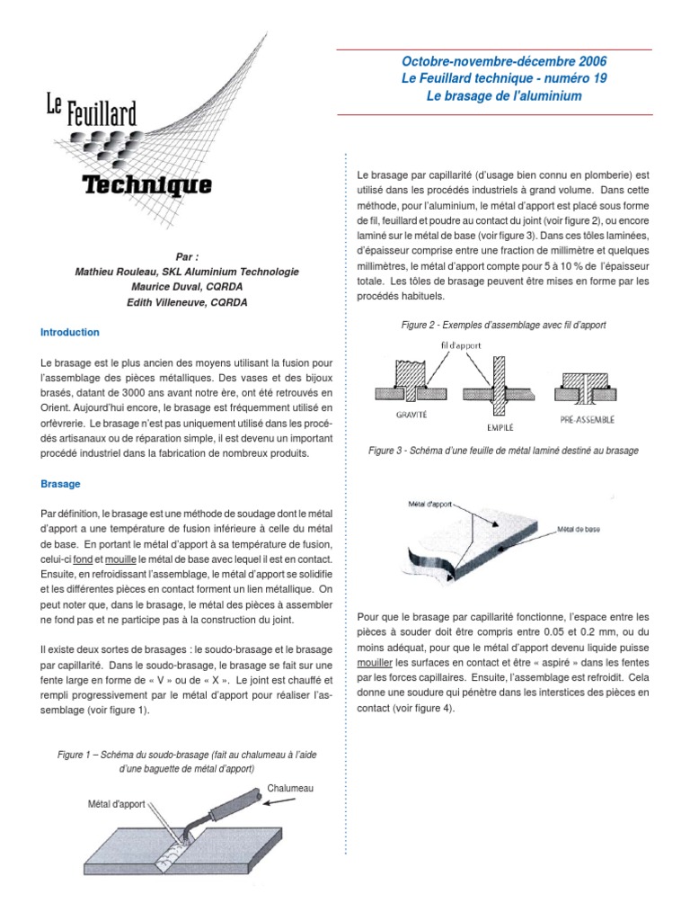 Numero19 Lebrasage | PDF | Construction | Soudage
