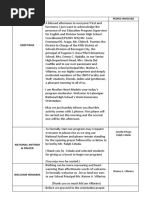 Orientation Day Emcee Script | PDF | Teachers | Learning