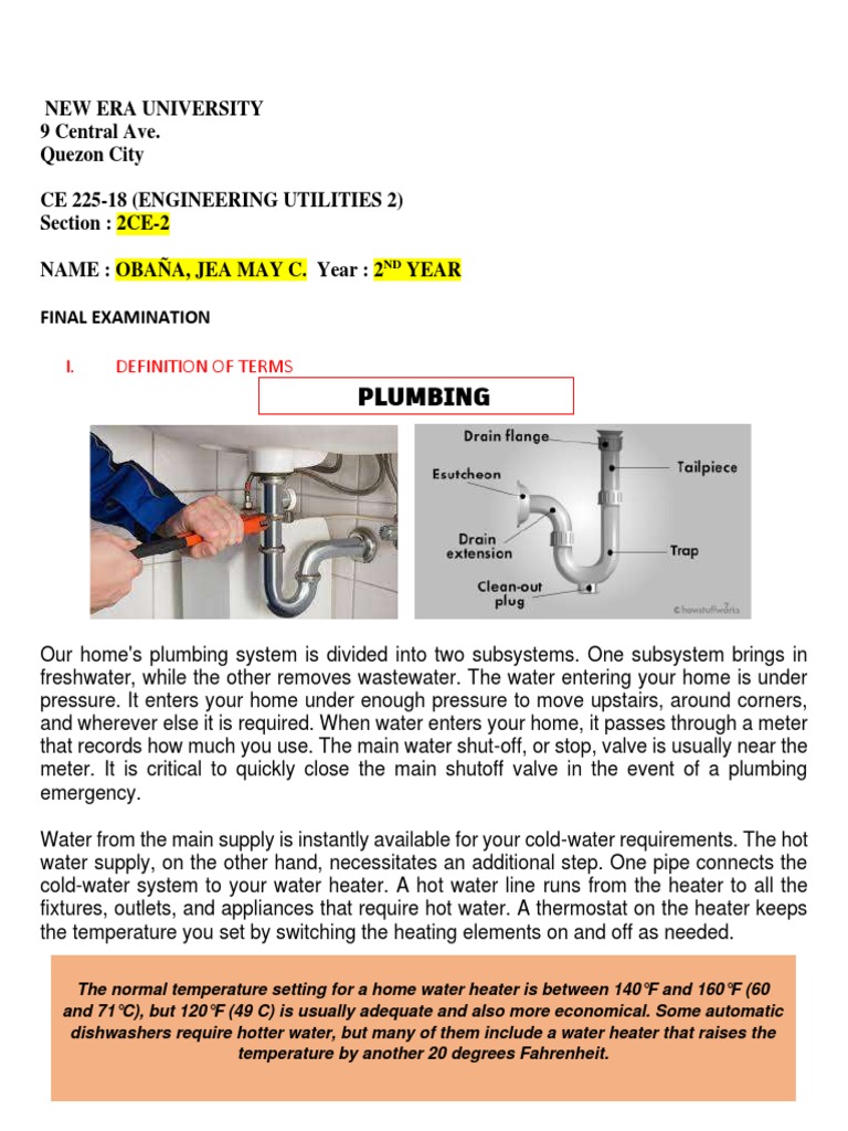 Plumbing | PDF | Plumbing | Building Materials