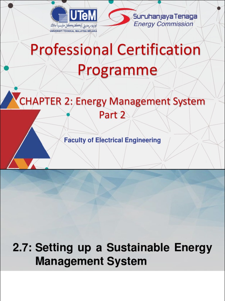 Chapter 2 Energy Management System Part 2 | PDF | Fuels | Efficient Energy Use