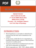 Blood Bag Recipient Slip | PDF