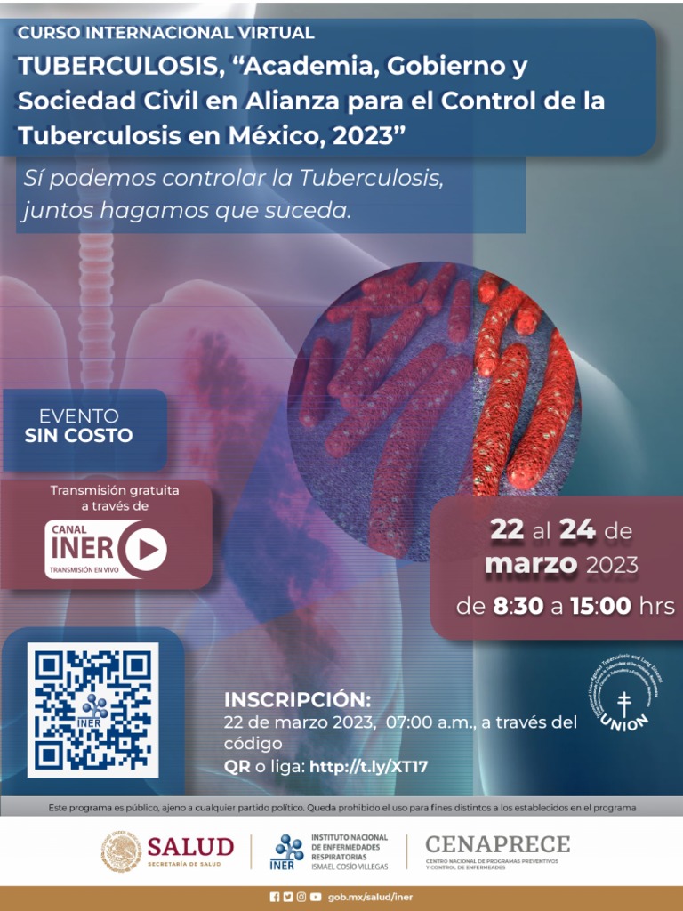 2023 03 22 23 24 Programa Curso Internacional de Tuberculosis | PDF ...
