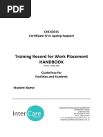 CHCECE037 Assessment Task 2 Placement Project | PDF | Experience | Learning