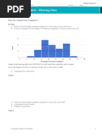 Activity Guide - Exploring One Column - Unit | PDF | Histogram | Data