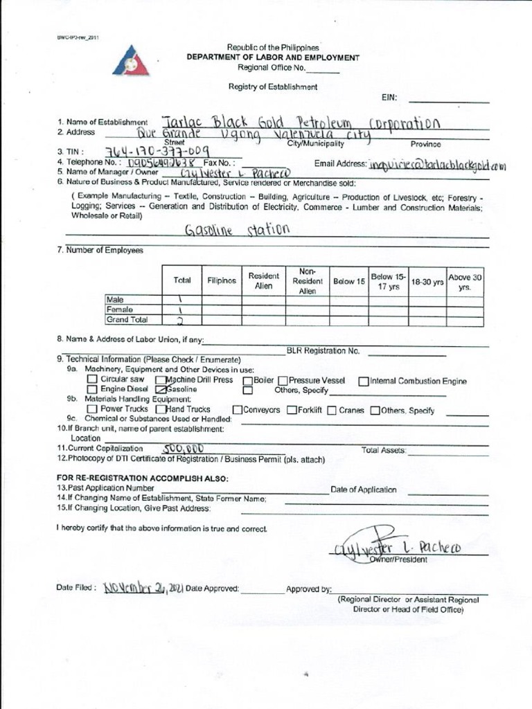 Dole Requirements | PDF