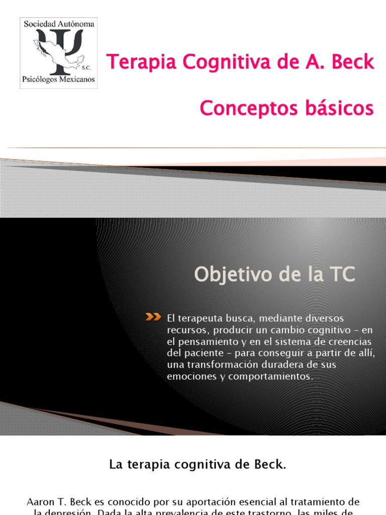 Conceptos Básicos Beck 1 | PDF | Terapia cognitiva | Pensamiento