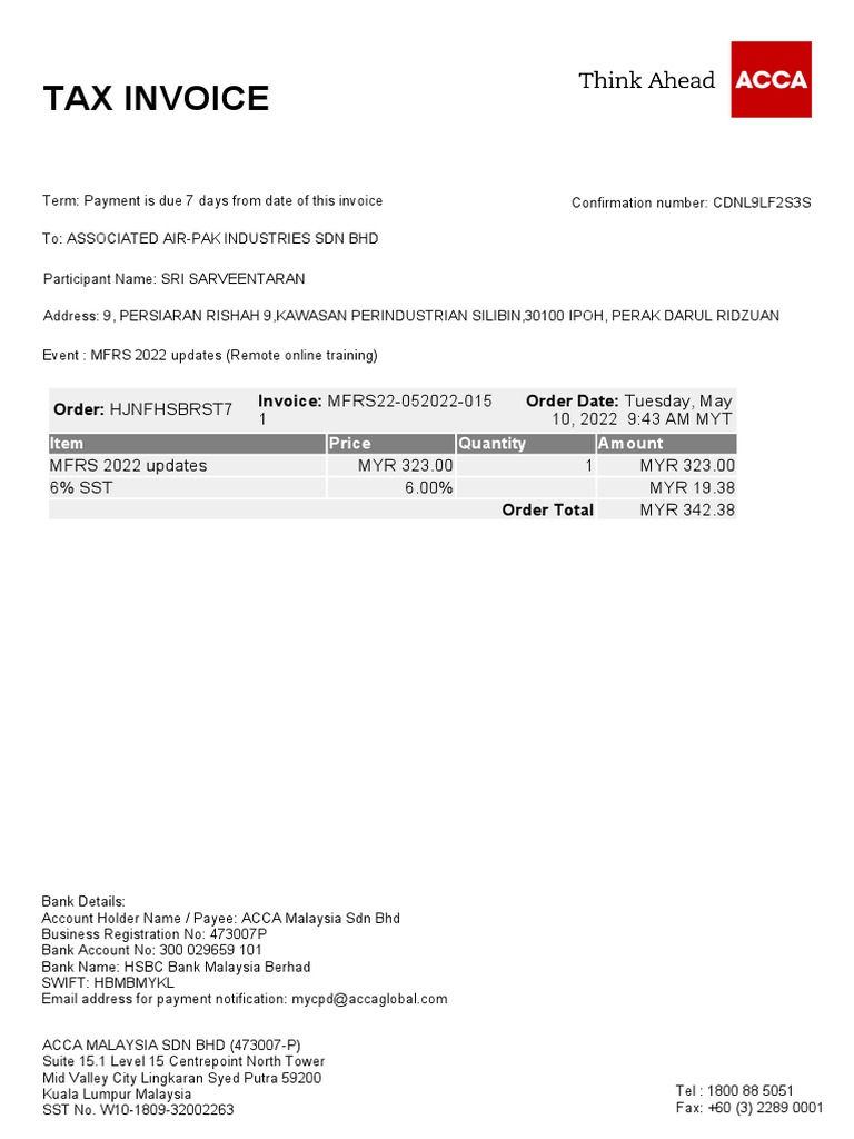 Tax Invoice: Order: HJNFHSBRST7 Invoice: MFRS22-052022-015 Order Date ...