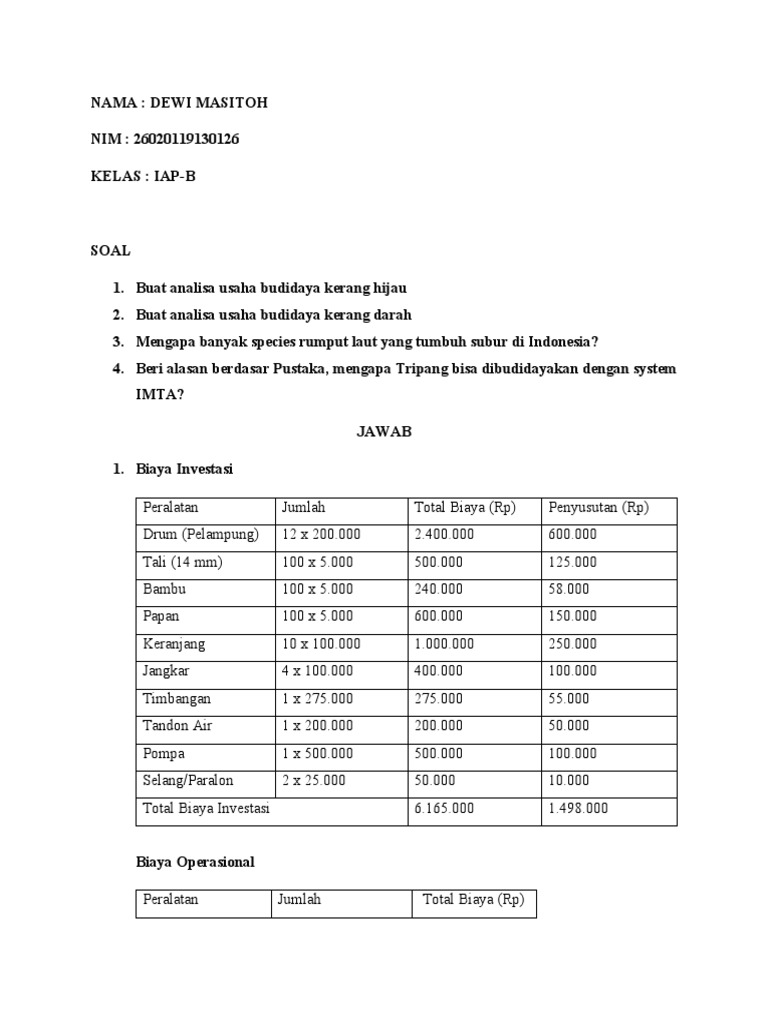 Dewi Masitoh - IAP Prof Jeki | PDF