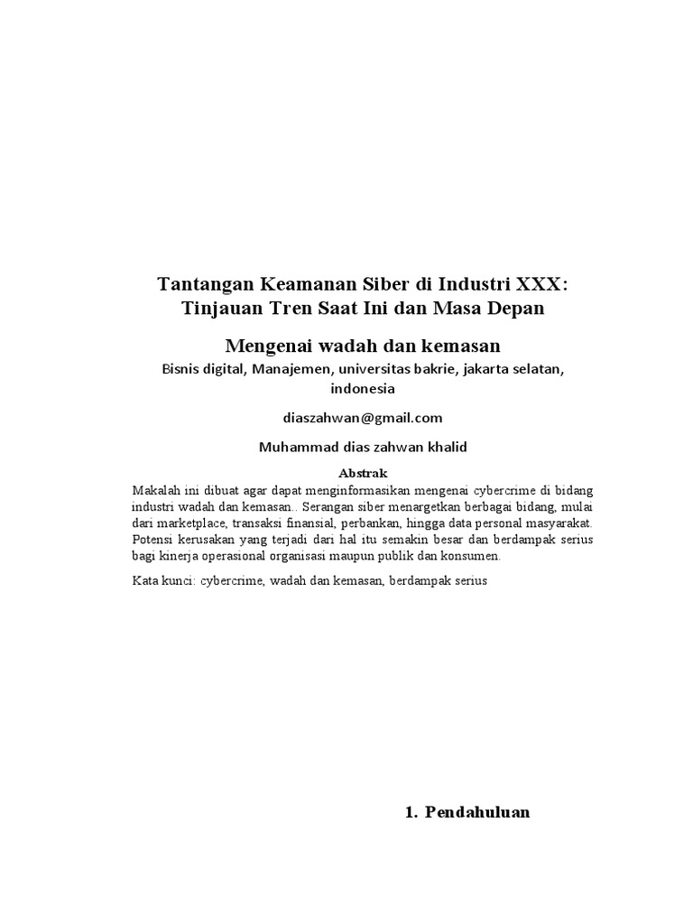 Jurnal Bisnis Digital Wadah Dan Kemasan Muhammad Dias Zahwan Khalid - 1211001036 | PDF | Bisnis ...