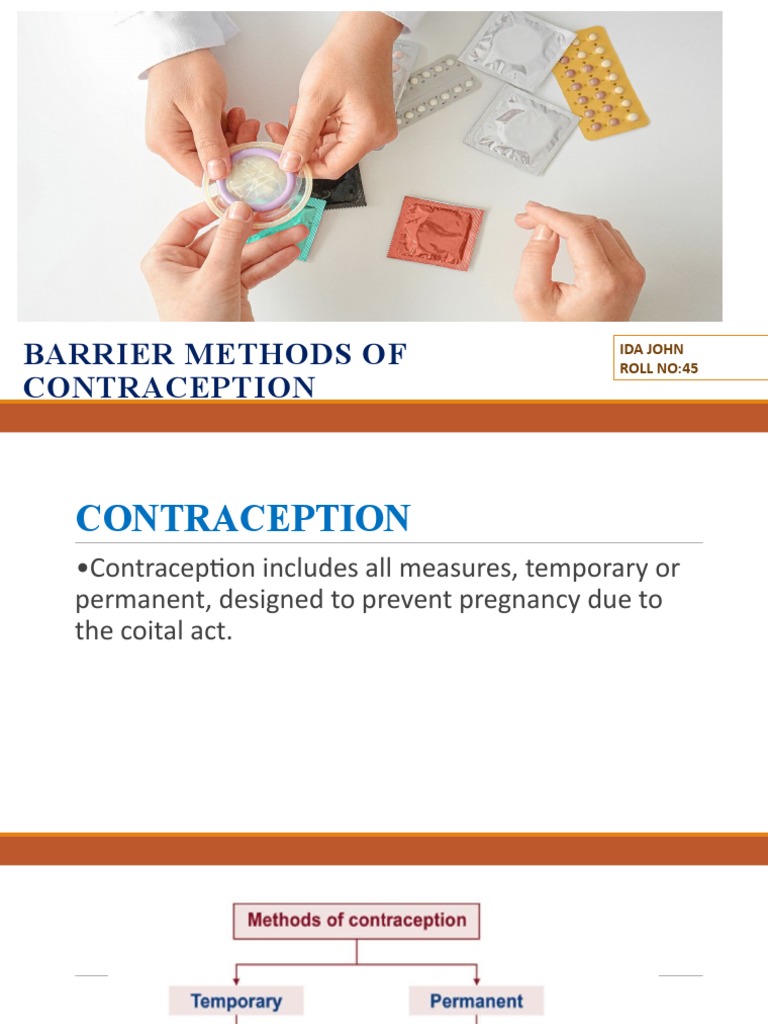 Barrier Method | PDF | Birth Control | Condom