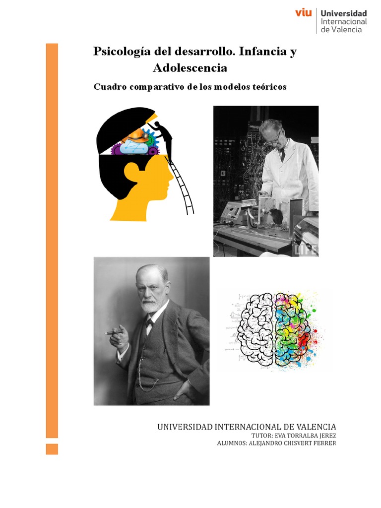 Análisis comparativo de los principales modelos teóricos del desarrollo psicológico infantil y ...