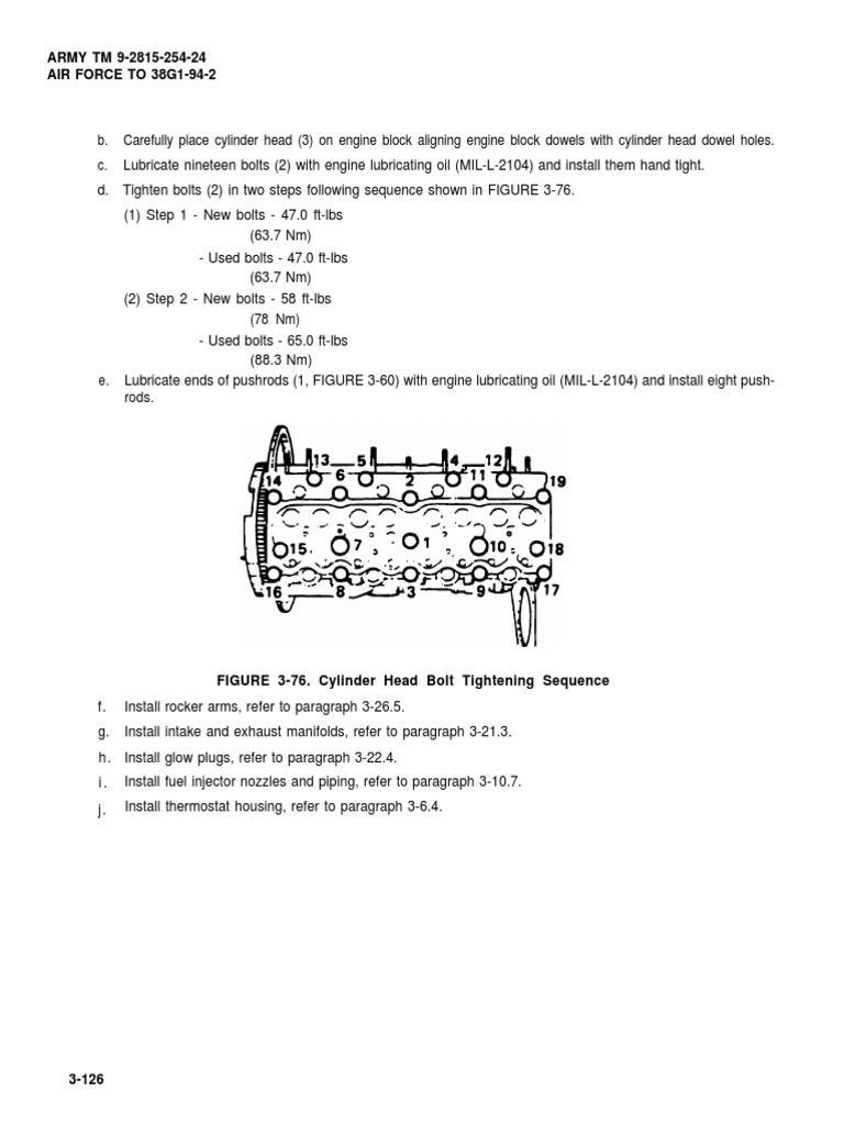 Isuzu C240 Engine Torque Specifications | PDF | Home & Garden | Computers