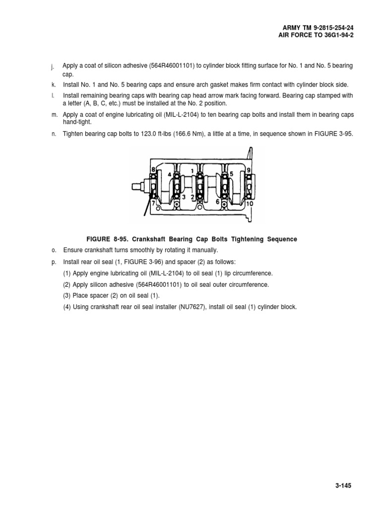 Isuzu C240 Main Bearing | PDF