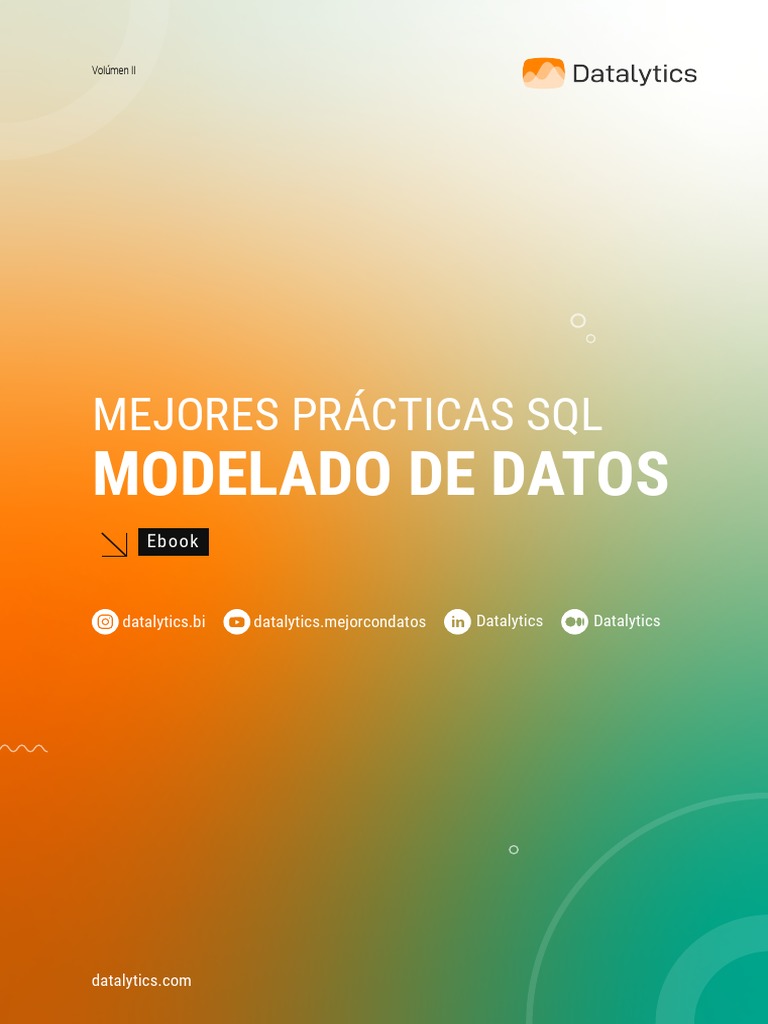 Eboook - Mejores Practicas Modelado de Datos | PDF | SQL | Almacén de datos