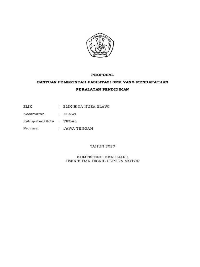 Pengajuan Alat TBSM | PDF