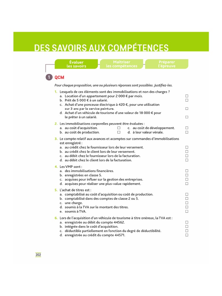 DCG 9 EXO Chapitre10 | PDF