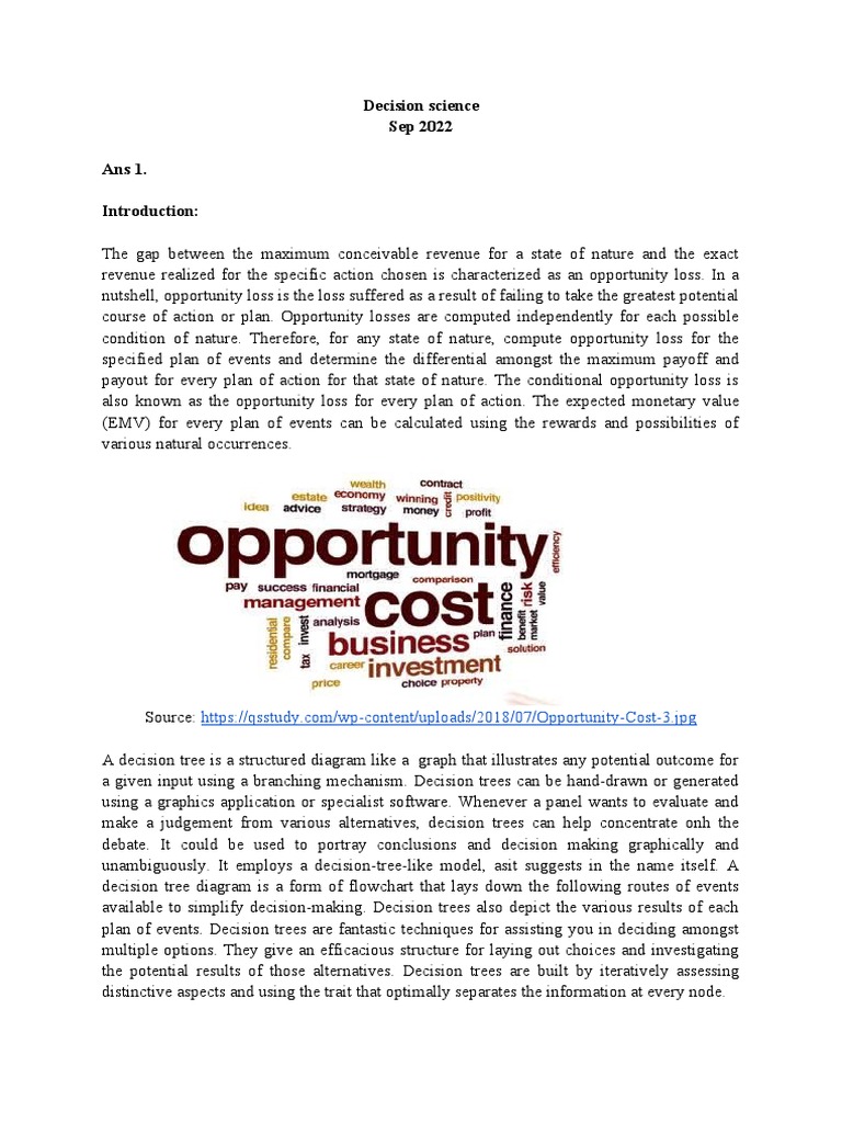 Understanding Opportunity Loss and EMV | PDF | Standard Deviation ...