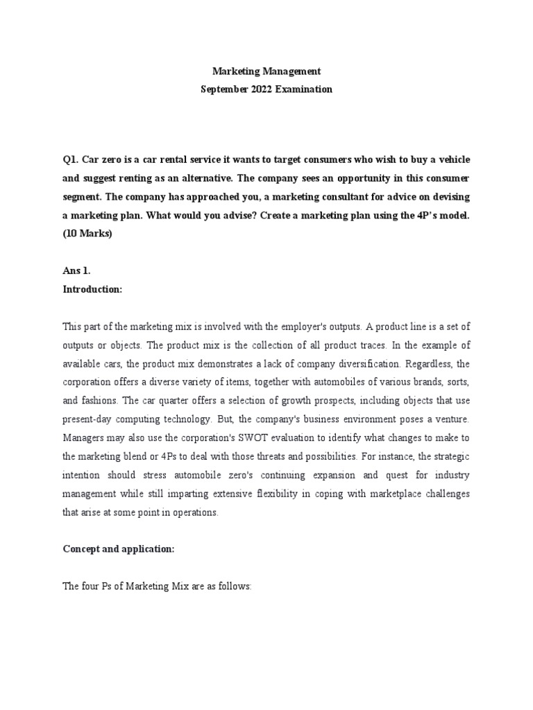 Marketing Management Master | PDF | Marketing | Pricing