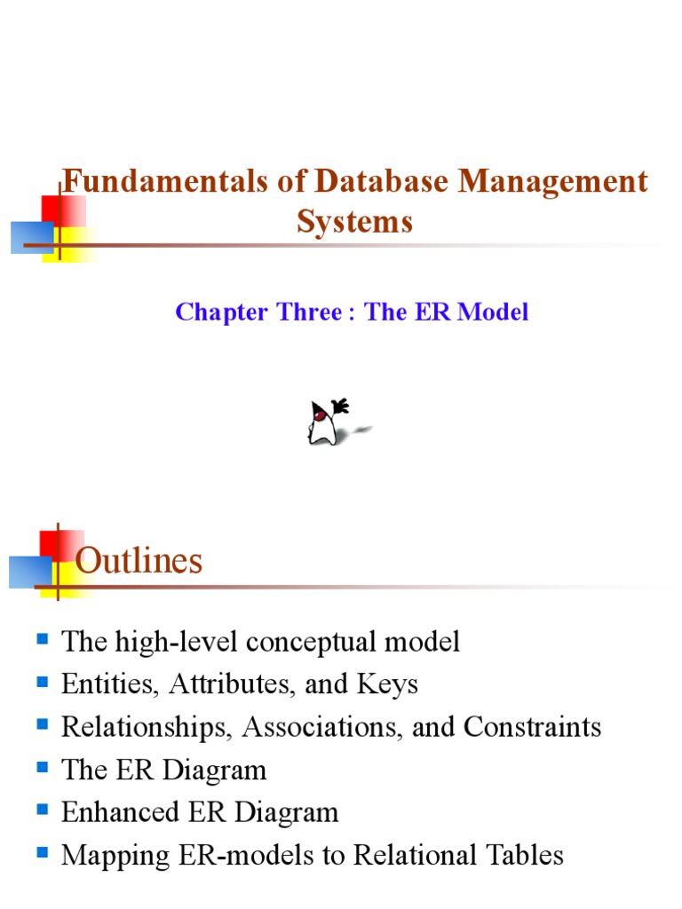 Chapter 3-ER (Part 1) | PDF | Relational Database | Conceptual Model