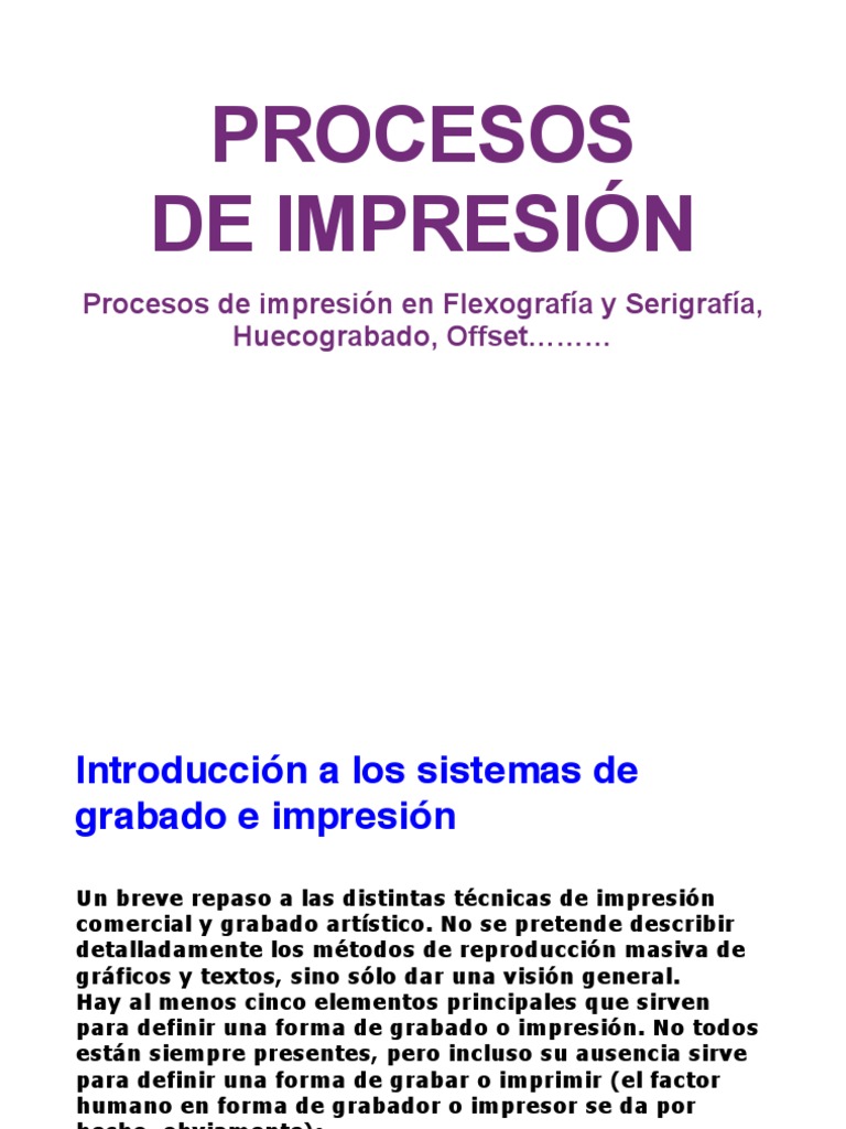 Introducción a la Flexografía | PDF | Color | Cian