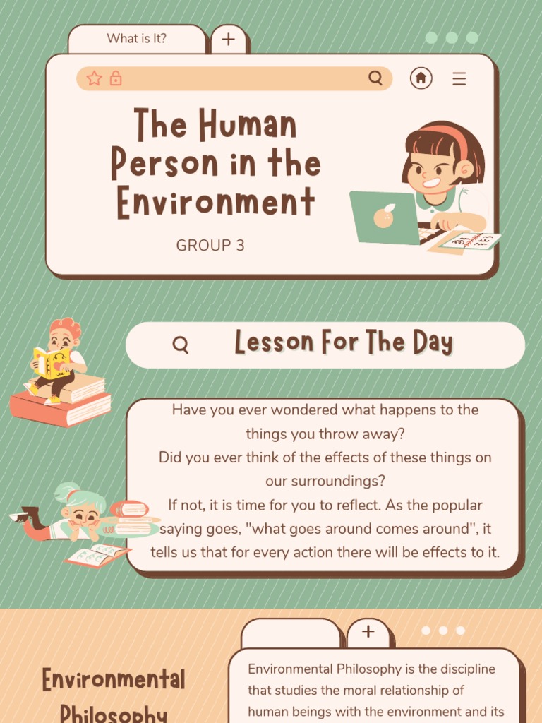 Human Interaction with the Environment | PDF | Applied Ethics ...