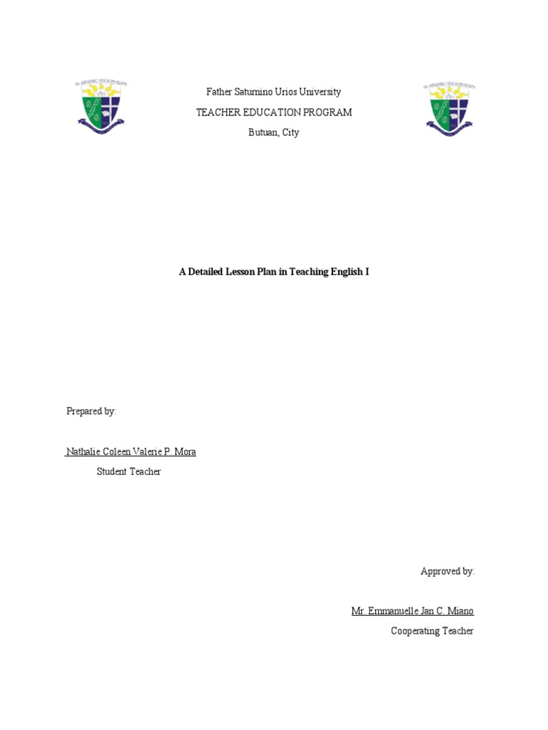 Writing A Project Proposal-Detailed Lesson Plan | PDF | Essays ...