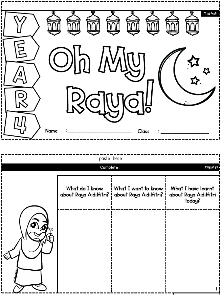 Y4 Oh My Raya Flipbook | PDF
