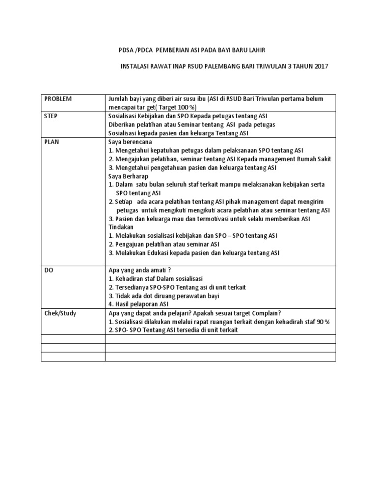 PDSA Asi Eklusif | PDF