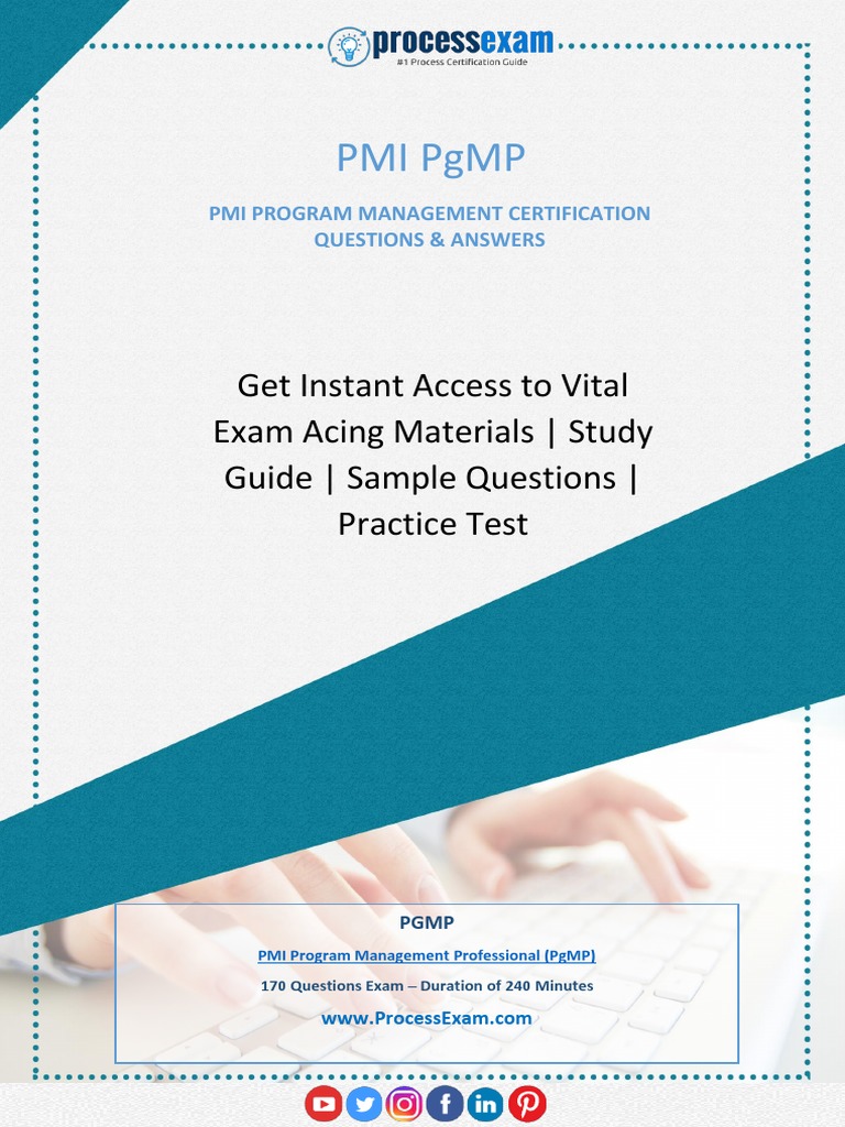 PMI PgMP Exam Preparation Guide | PDF | Risk | Governance