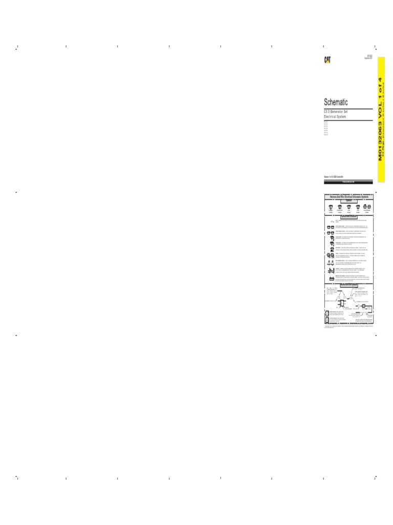 Electrical System C3.3 Generator Set: Harness and Wire Electrical ...