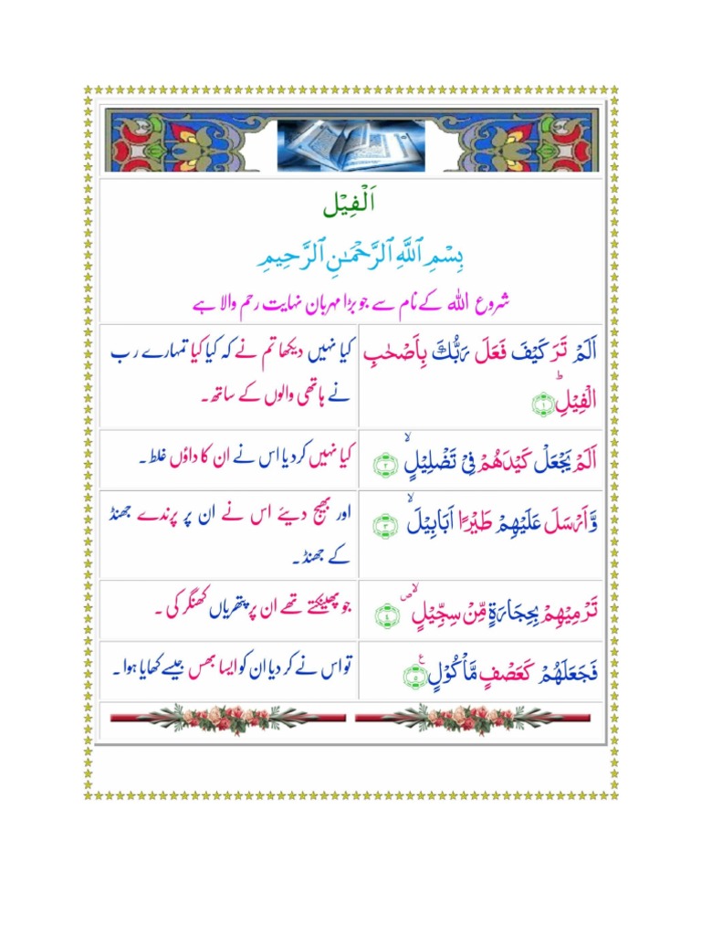 Surah Feel | PDF