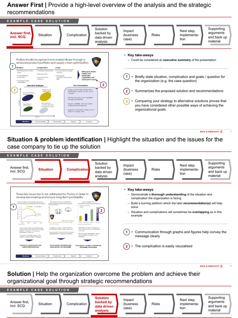 Train With Bain 2 Handout | PDF | Risk | Information