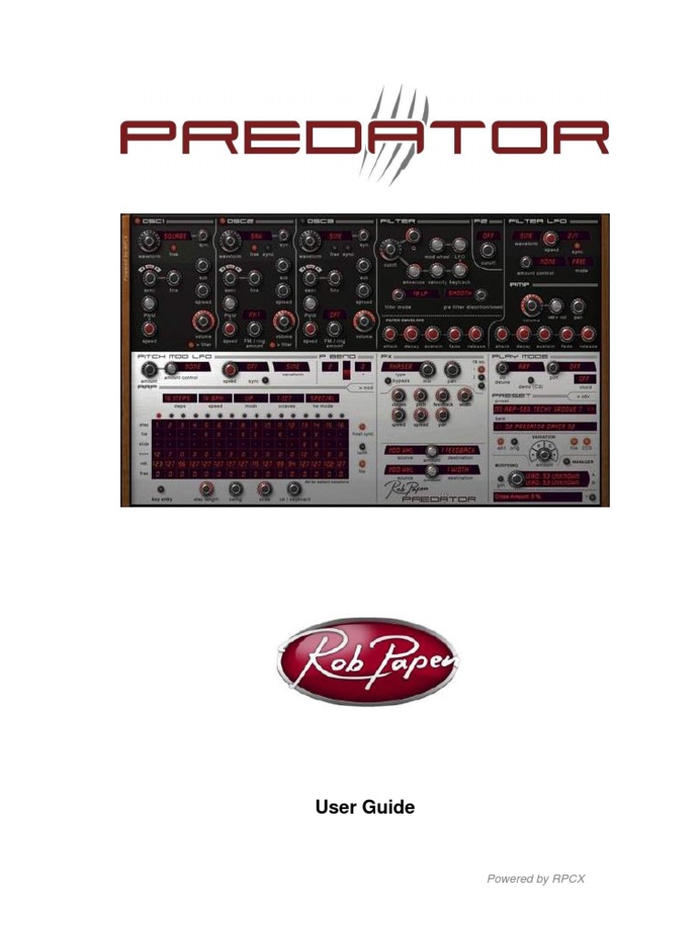 RP Predator Manual | PDF