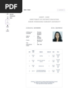 Study Certificate Format | PDF