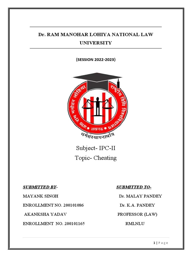 Project IPC-II | PDF | Theft | Public Law