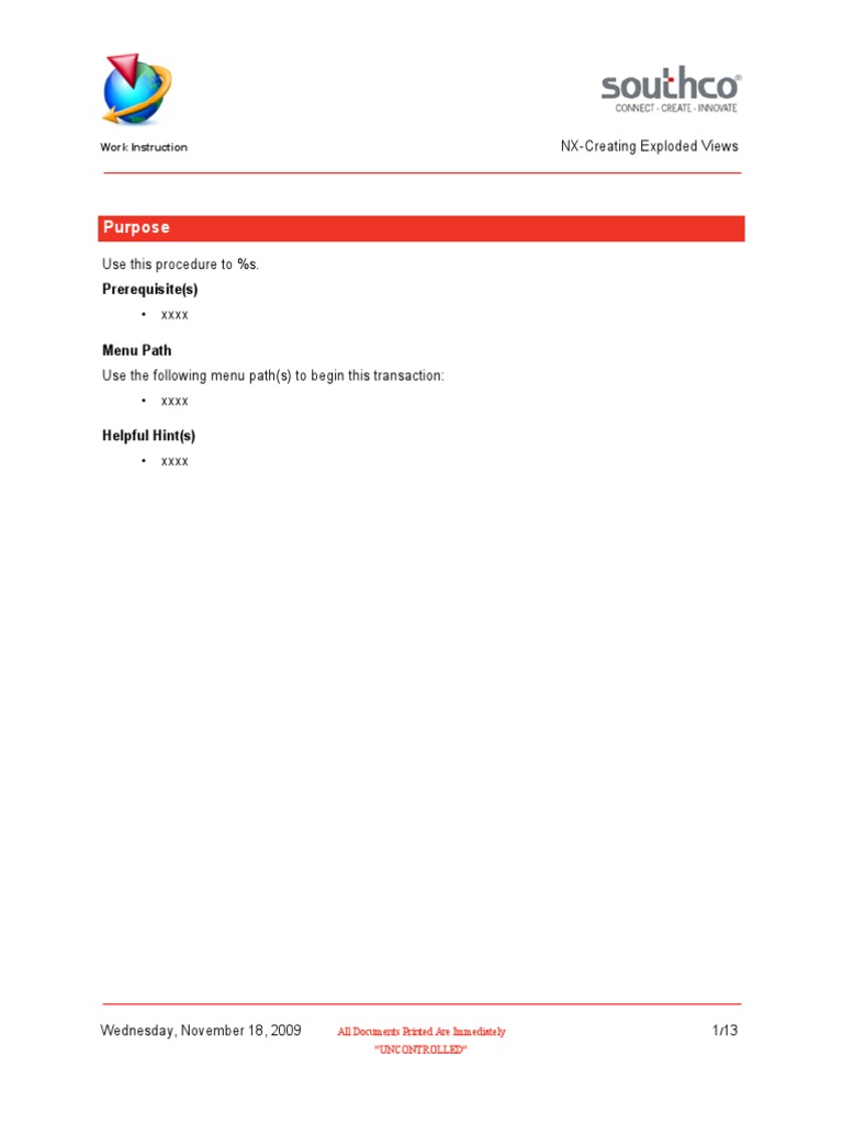 NX-Creating Exploded Views | PDF