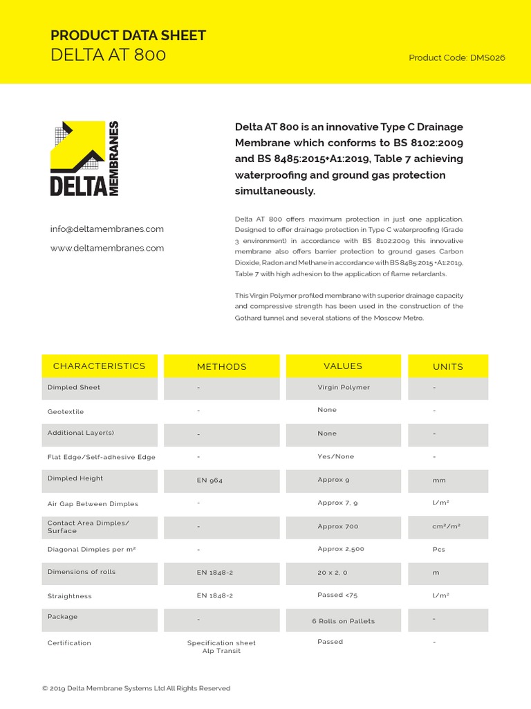 Delta Membrane | PDF | Applied And Interdisciplinary Physics | Chemistry