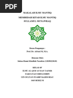 Terjemahan Mabadi 'Awaliyah (Ushul Fiqh) Edited PDF | PDF