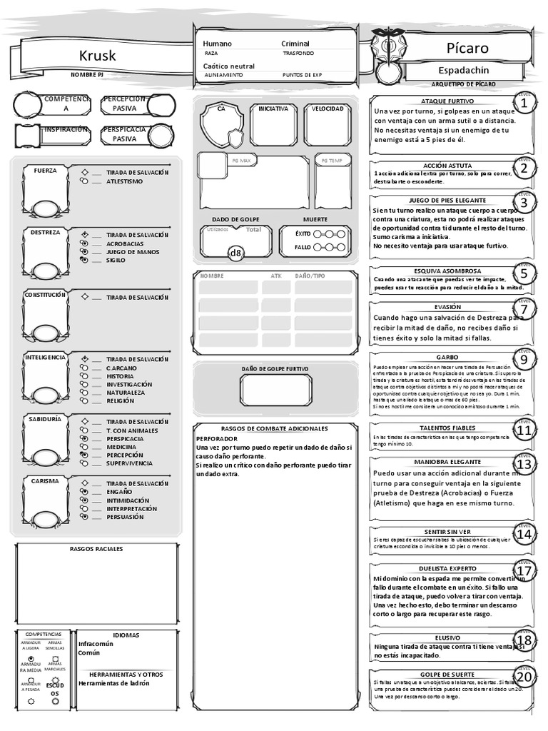 Picaro Completo | PDF