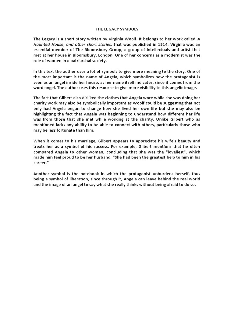 The LEGACY SYMBOLS | PDF