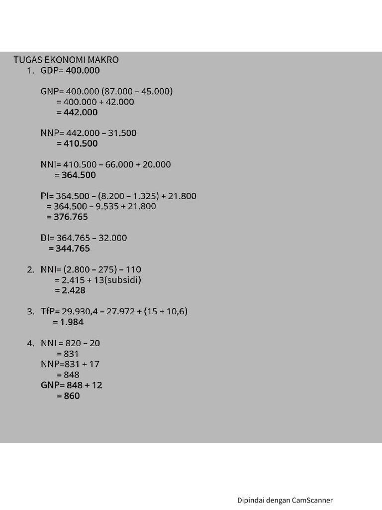 Ekonomi Makro II | PDF