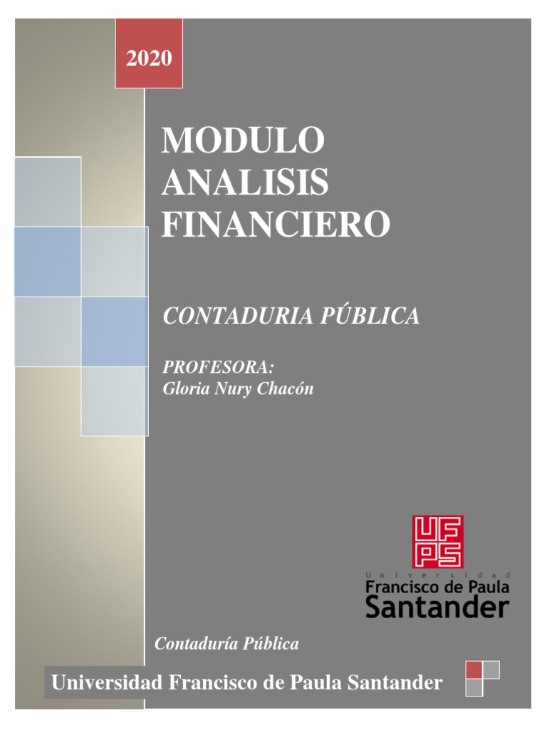 Modulo Analisis Financiero - GNCH - Ii Sem 2020 | PDF | Estado ...