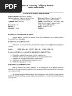 Ang Pagsulat NG Paglalarawan Ay Maaaring Subhetibo o Obhetibo | PDF